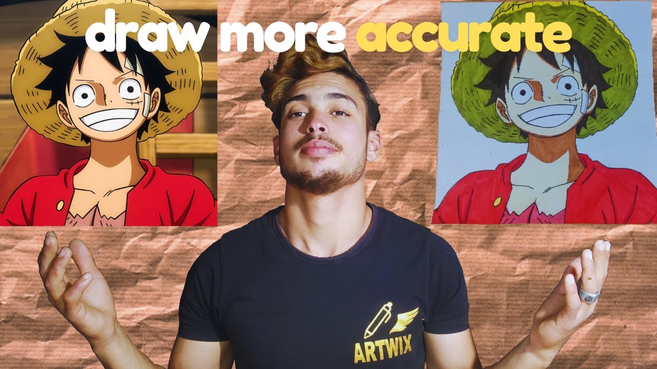 learn how to draw accurate from anime refrence - YouTube