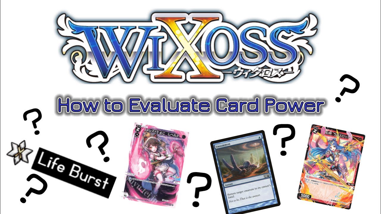 Wixoss 103 - Evaluating Card Power - YouTube