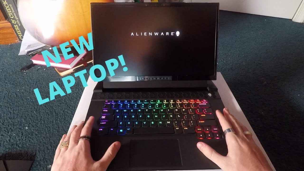 Unboxing My New Computer! Alienware M15 R2 Unboxing & Setup! - YouTube