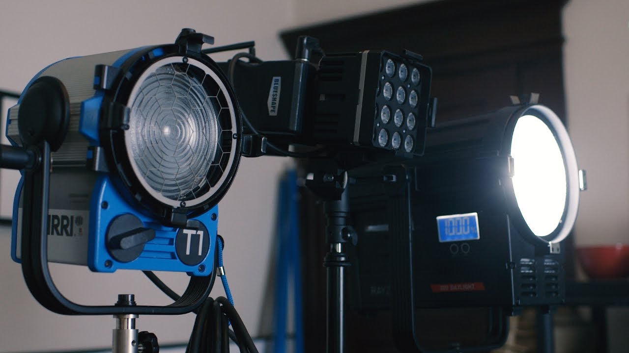 Rayzr 7 300D vs DS1 vs Arri T1 - Output Test - YouTube