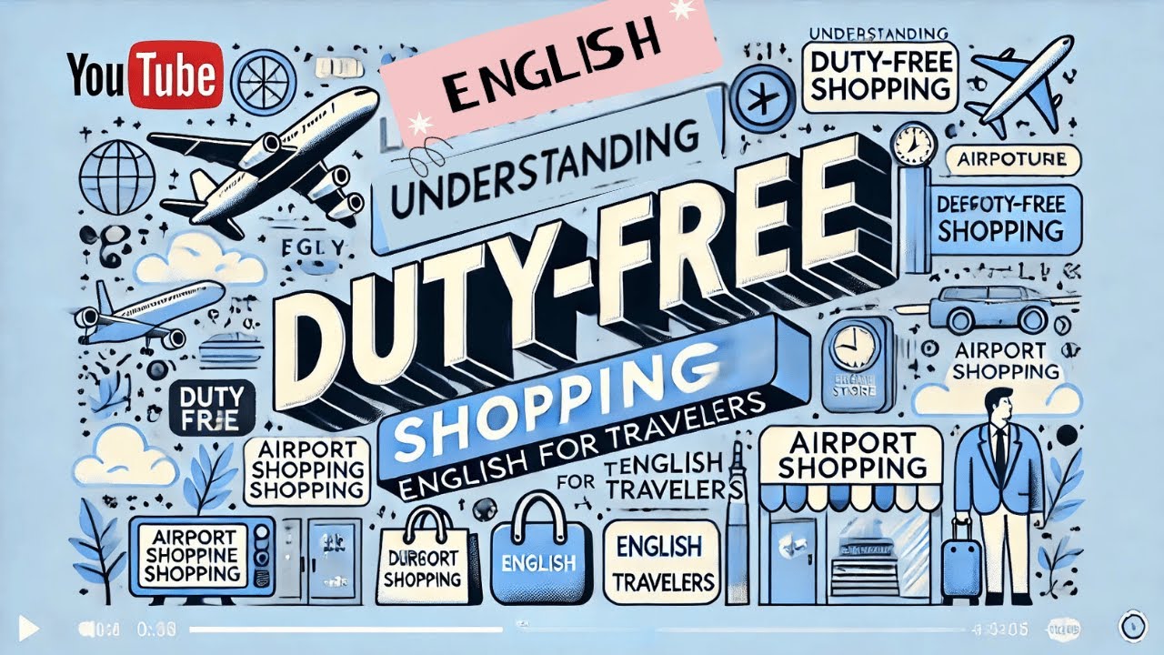 33.⏰Understanding Duty Free Shopping English for Travelers #airport ...
