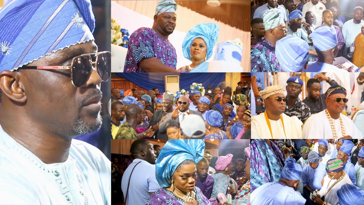 Unforgettable wedding reception as Sekinat Weds Gbenga - YouTube