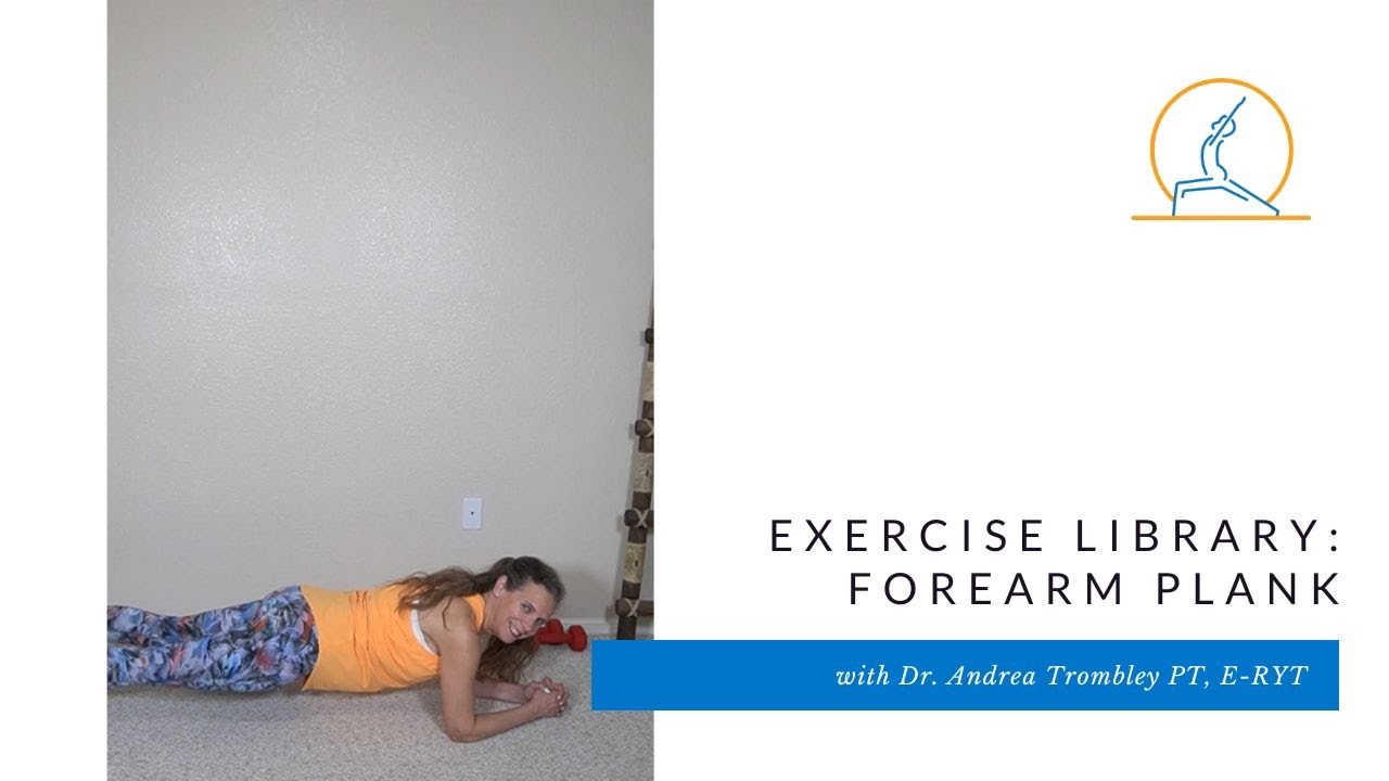 Exercise Library: Forearm Plank - Variations for Success - YouTube