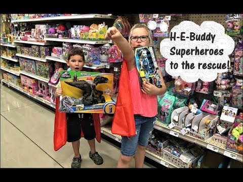 HEB BUDDY SUPERHEROES INVESTIGATE MISSING TOYS! - YouTube