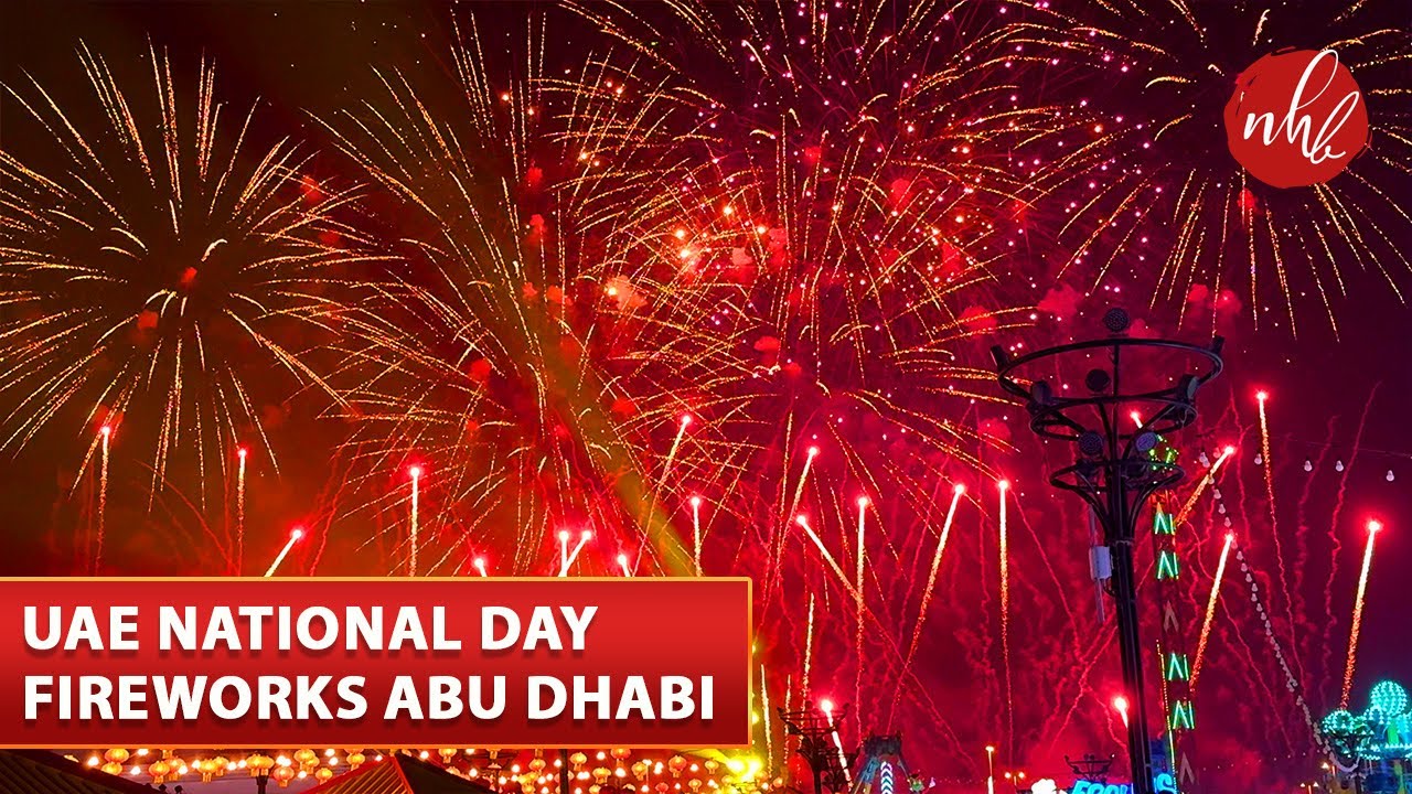 52nd UAE National Day Fireworks | Sheikh Zayed Festival Al Wathbah | Abu Dhabi Fireworks - YouTube
