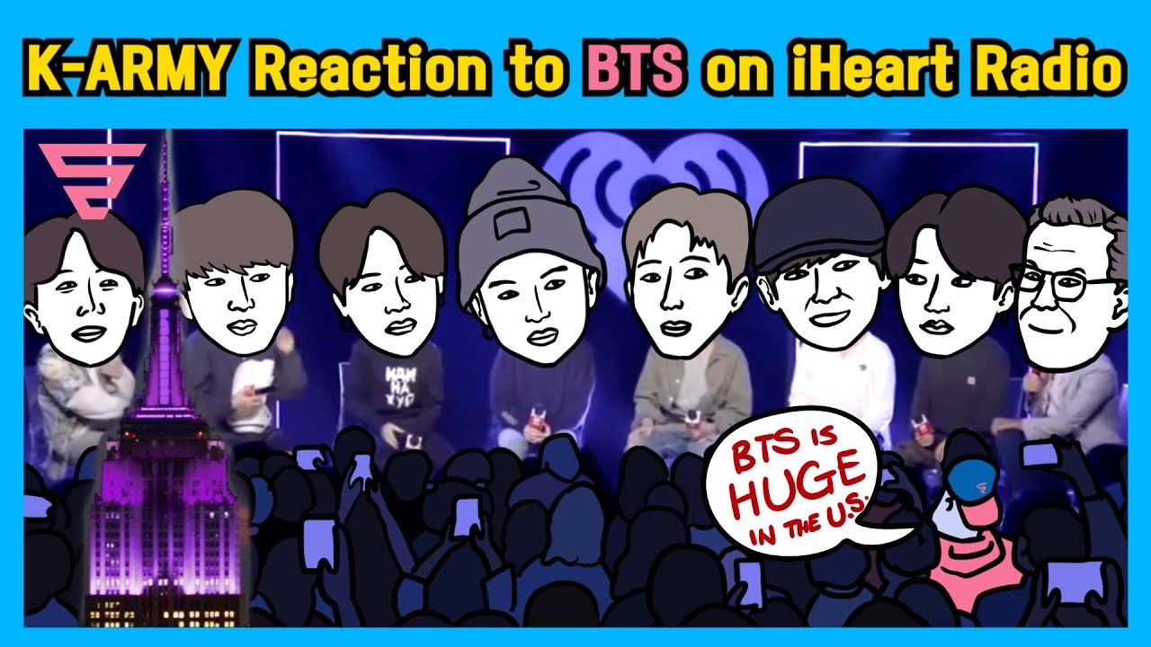 [BTS Glorious Moments] BTS iHeartRadio Interview "BTS are much bigger ...
