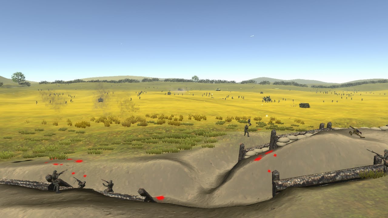 INTENSE Trench Defense Against ENDLESS GERMAN ARMY - Ravenfield - YouTube