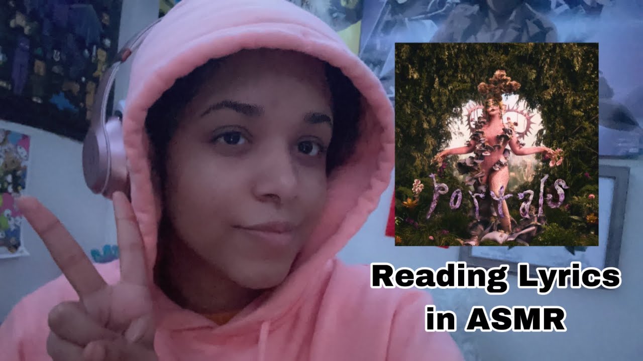 ASMR Reading Melanie Martinez Portals Album Lyrics 💤 - YouTube