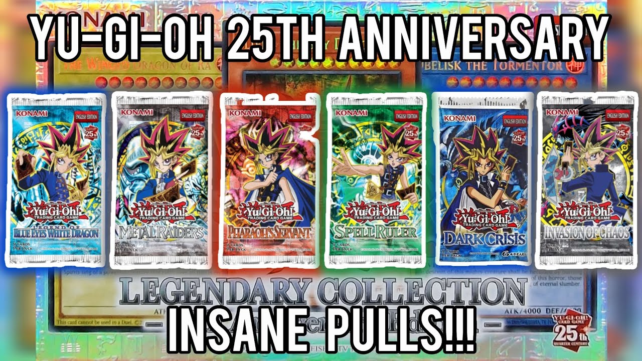 Yu-Gi-Oh 25th Anniversary LEGENDARY COLLECTION Opening!!! INSANE PULLS ...