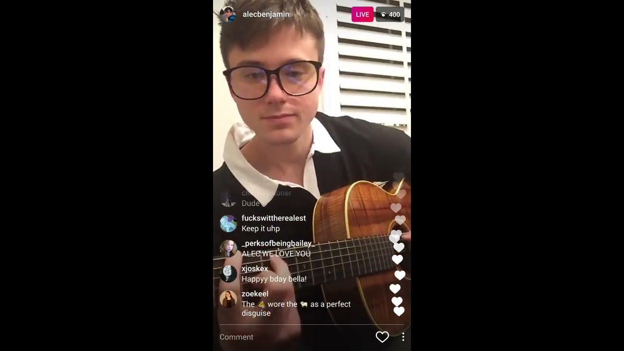 Alec Benjamin Instagram live February 20, 2017 - YouTube