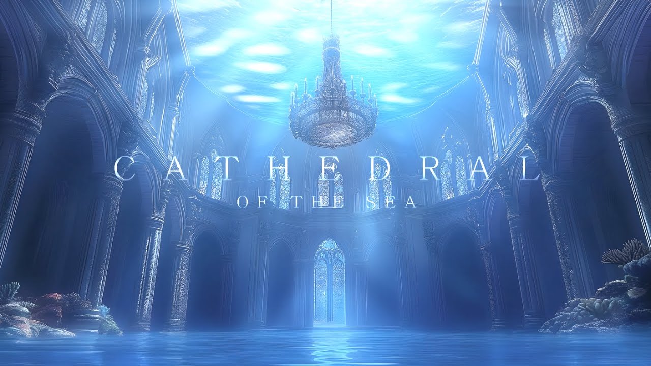 Cathedral of the Sea | Beautiful Relaxing Sea Ambient Music for Sleep ...