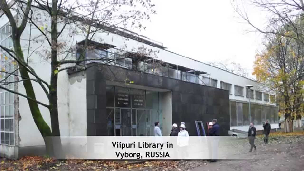 Viipuri Library in Vyborg, RUSSIA - YouTube