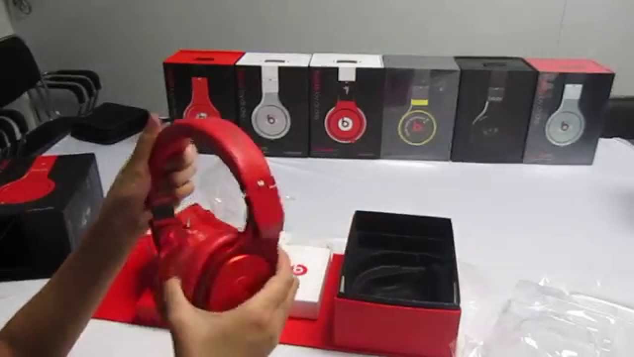 Beats By Dre Pro Full Red Unboxing Review- From DHgate.com - Seller ...