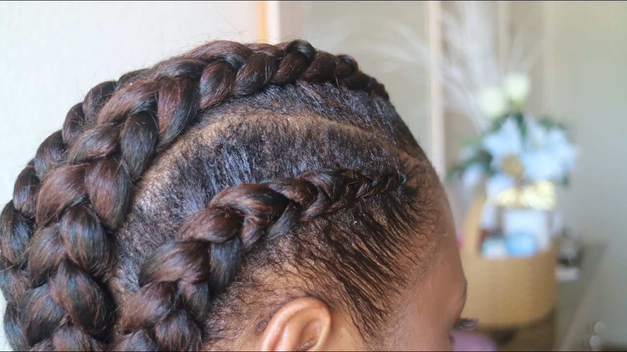 FEED IN BRAIDS TUTORIAL - YouTube