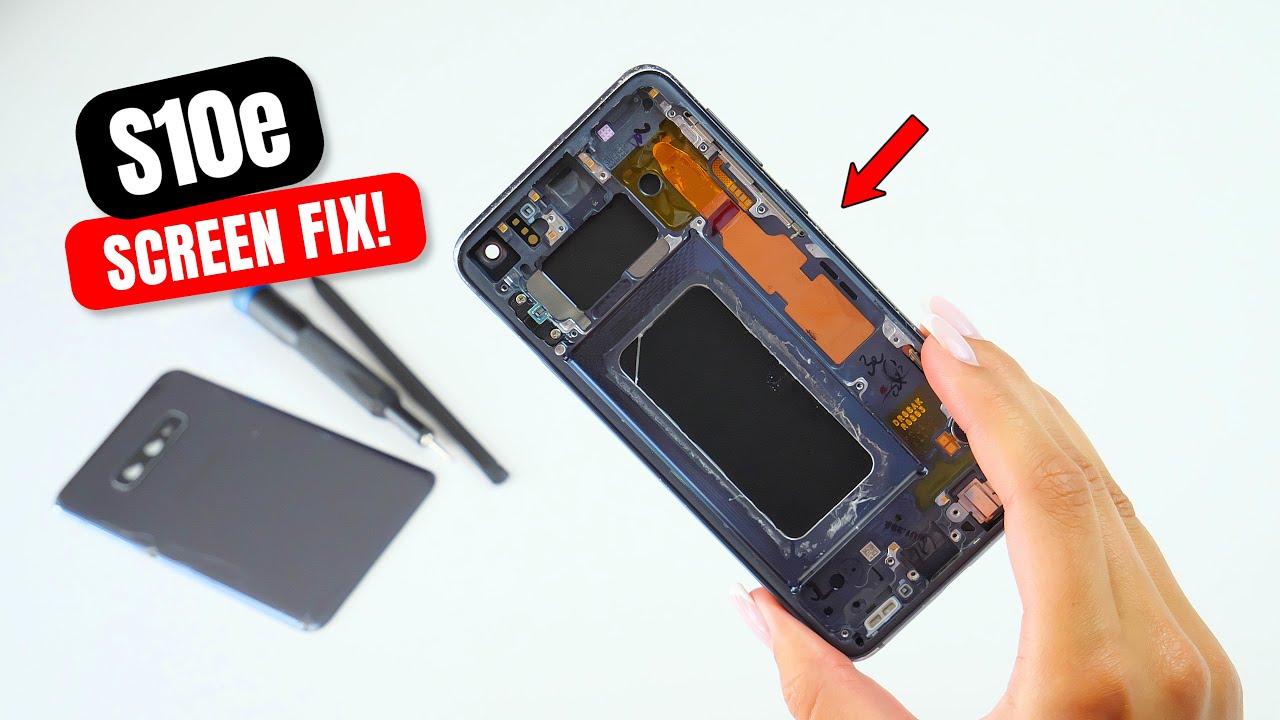 Samsung S10e SCREEN REPLACEMENT | Step-by-step FIX! - YouTube