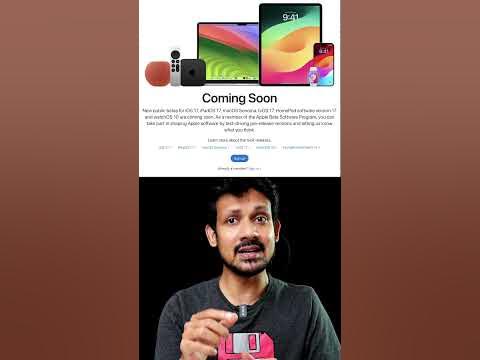 iOS 17 Public Beta Release Date #shorts - YouTube