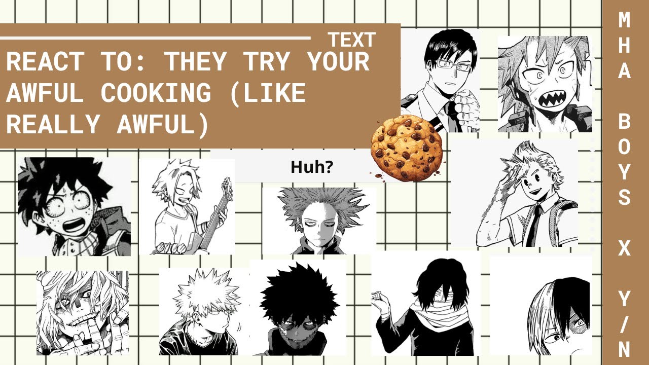 🍪React to: You Baked Awful Cookies | MHA x Y/N - YouTube