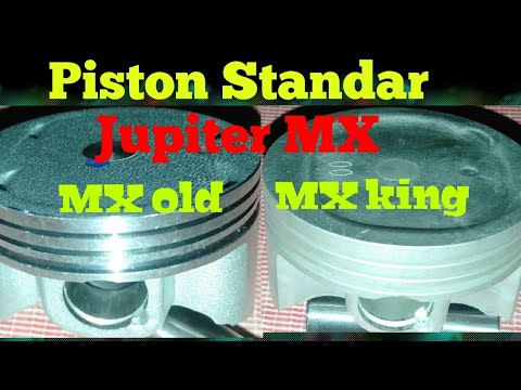 Apa saja persamaan dan perbedaan piston ( MX lama dan MX king) - YouTube