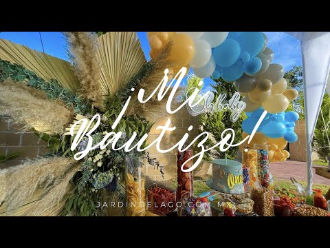 MI BAUTIZO EN JARDÍN DE LAGO - YouTube