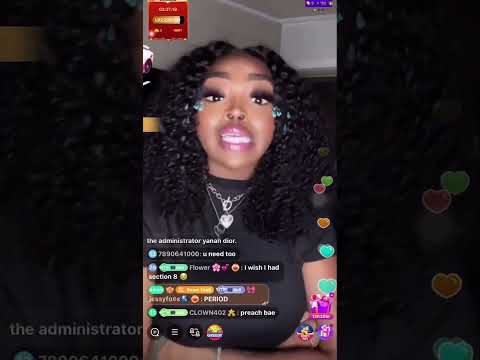 Liyah & Drebaby line BIGO #bigo #bigotv