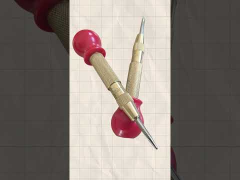 Temperli Cam Parçalanma Test Çekici (Sert Metal Uçlu)