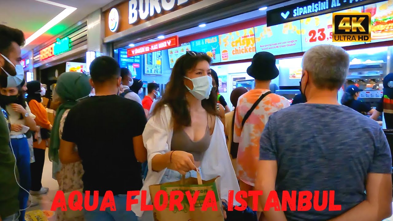 🇹🇷 ISTANBUL AQUA FLORYA WALKING TOUR l SUMMER 2021 [4K60FPS] - YouTube