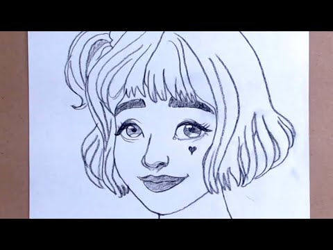 Follow Along - How to Draw Girl - Step by Step Tutorial - YouTube