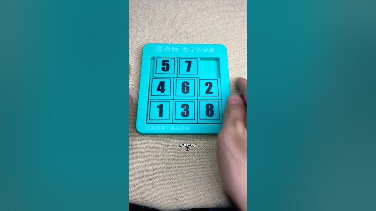 How To Solve The 8 Puzzle Random, Easy Peasy #shorts - YouTube