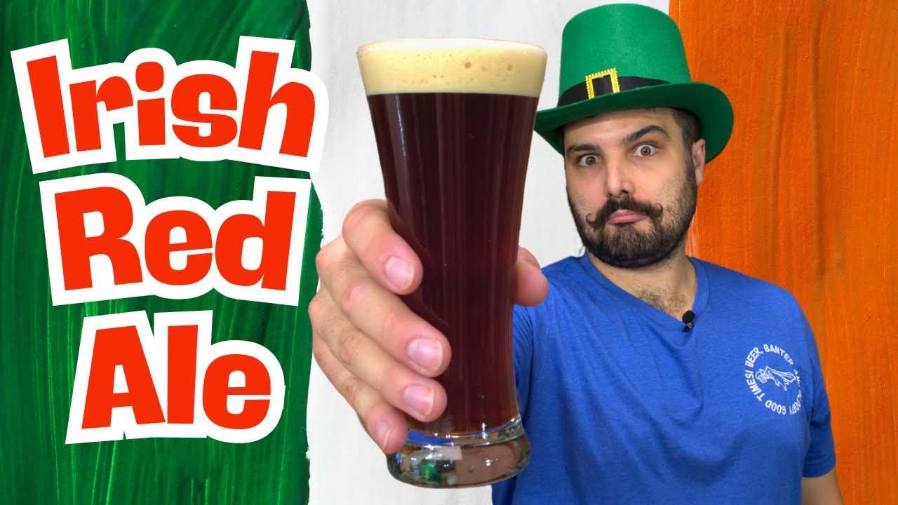 Irish RED ALE Recipe for St Patricks Day! - YouTube