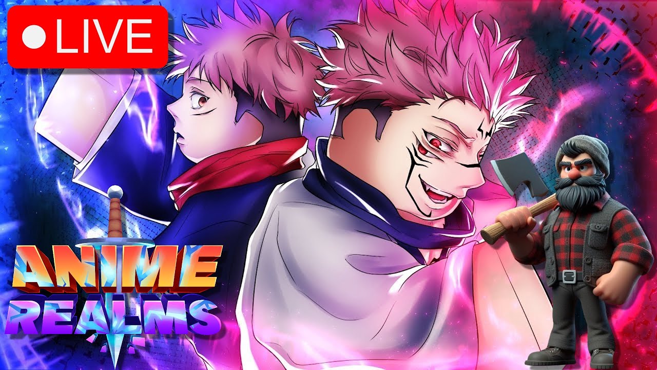 Anime Realms Update 1 FARM NOVA DEFENSE INSANA - YouTube