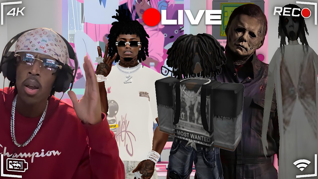 CERTIFIED ZAY IS LIVE PLAYING IMVU & ROBLOX & HORROR GAMES - YouTube