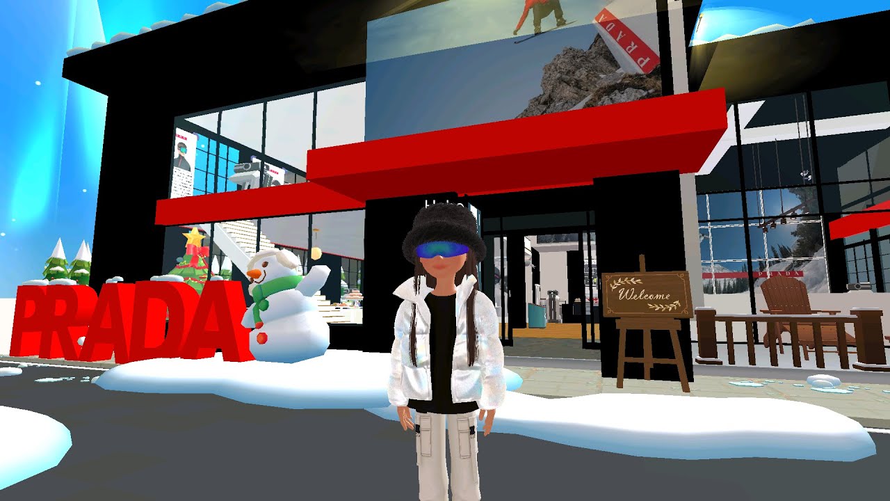 SFT513 Individual Metaverse Project - The Prada Linea Rossa Cafe - YouTube