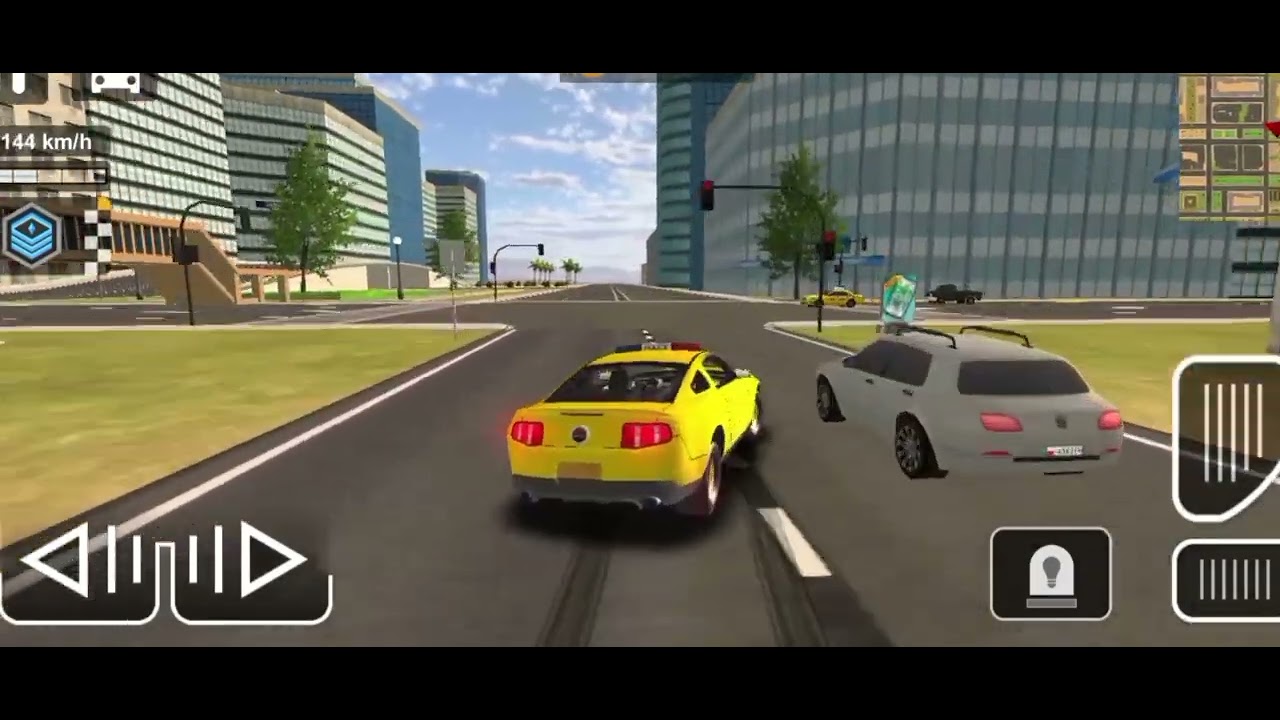 police car chase challenge simulator game play Android Games videos ...
