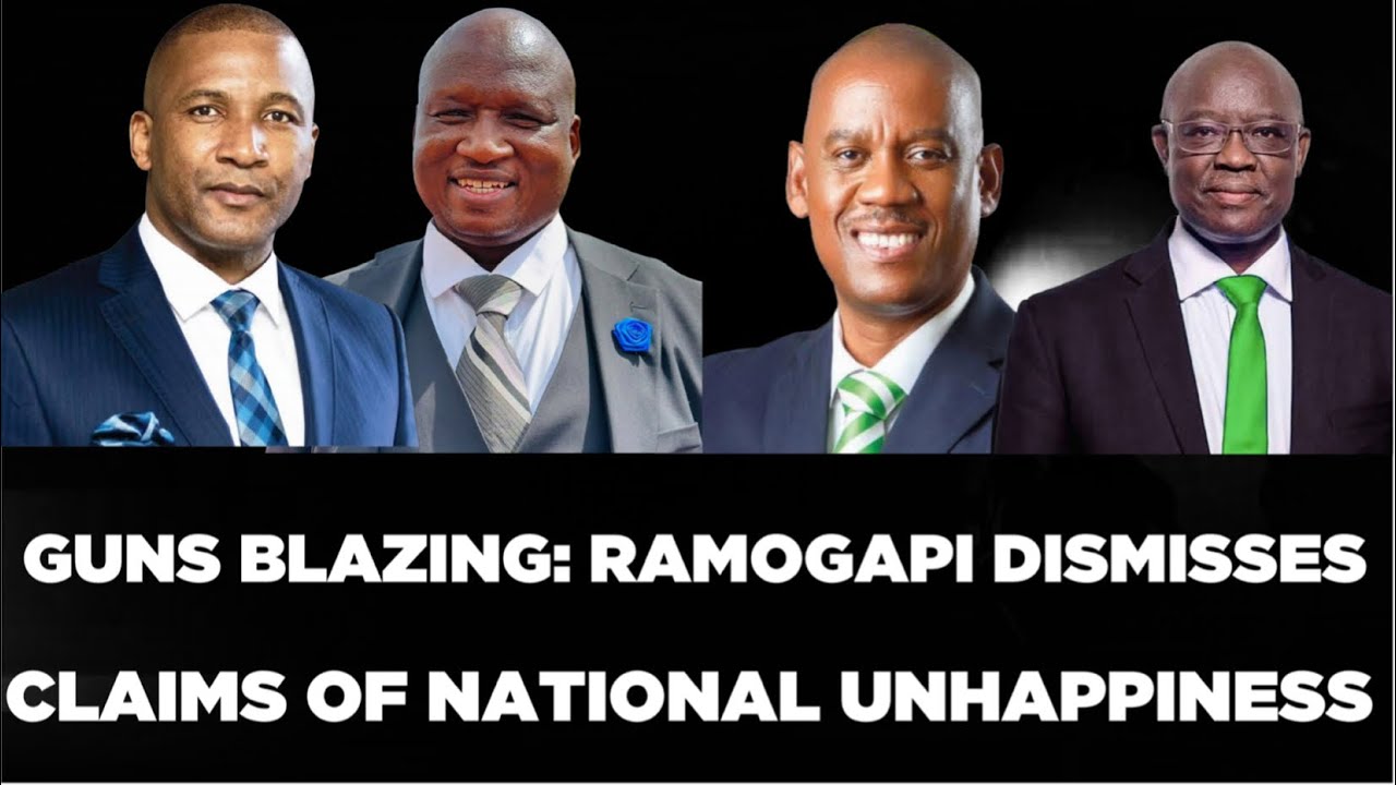 ONNETSE RAMOGAPI FIRES BACK — “BATSWANA ARE HAPPY! - YouTube