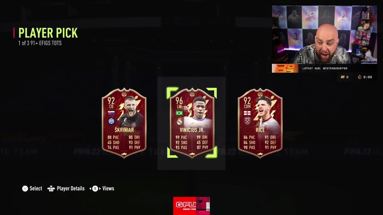 Bateson87 gets Vini Jr TOTS in FUT Champs Rewards - YouTube