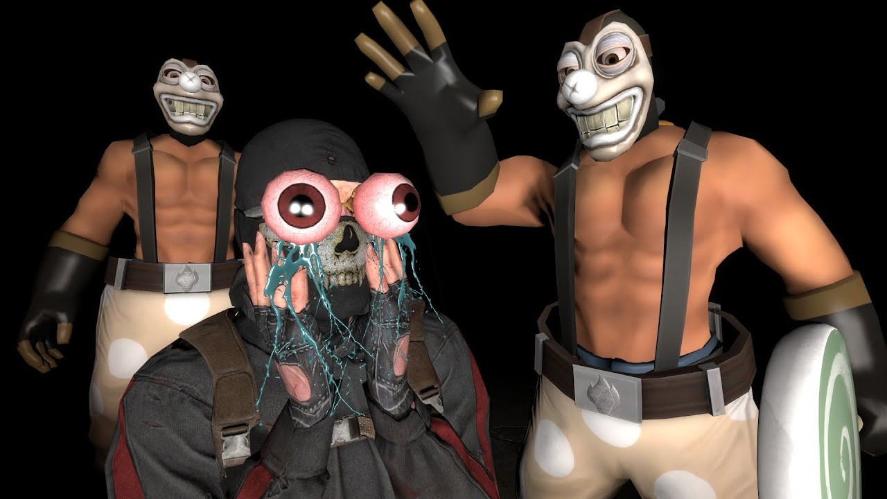Gmod DJ Scully plays Plonkers The Scary Pearl White Clown WARNING VERY ...