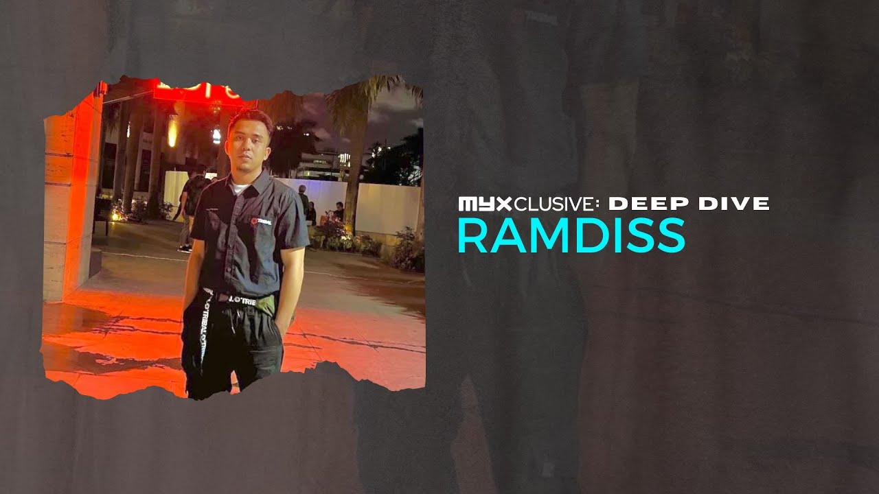 Ramdiss raps his favorite verse from his latest track "No Love ...