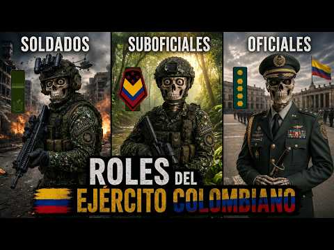 🪖 Todos los Roles del Ejército Colombiano | Soldados y Suboficiales Explicados