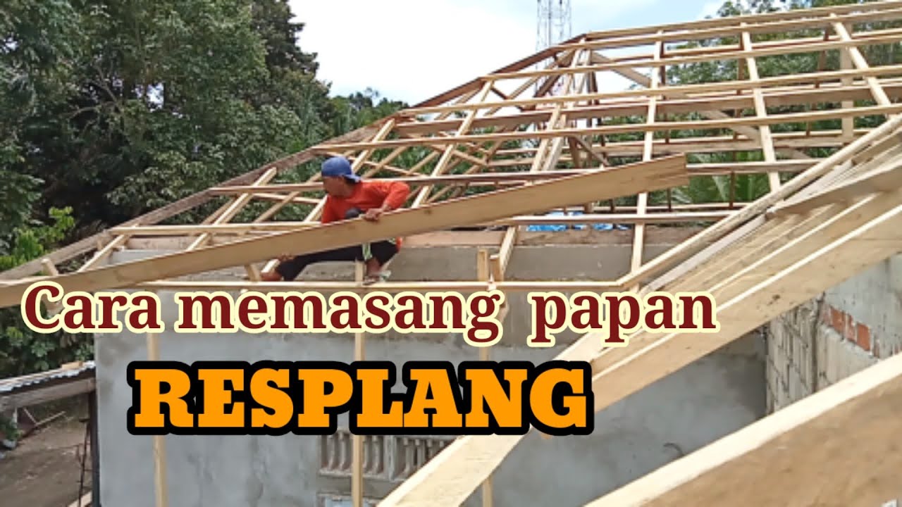 Cara Memasang Papan Resplang - YouTube