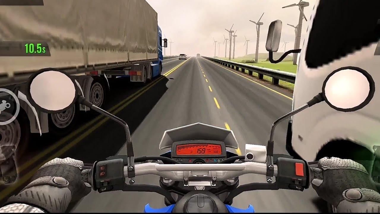 KRX 250 cc bike in endless road - Traffic rider|gamplay|@Skdotgaming ...