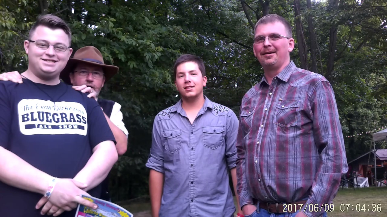 The Evan Dickerson Bluegrass Talk Show featuring Nothin' Fancy - YouTube