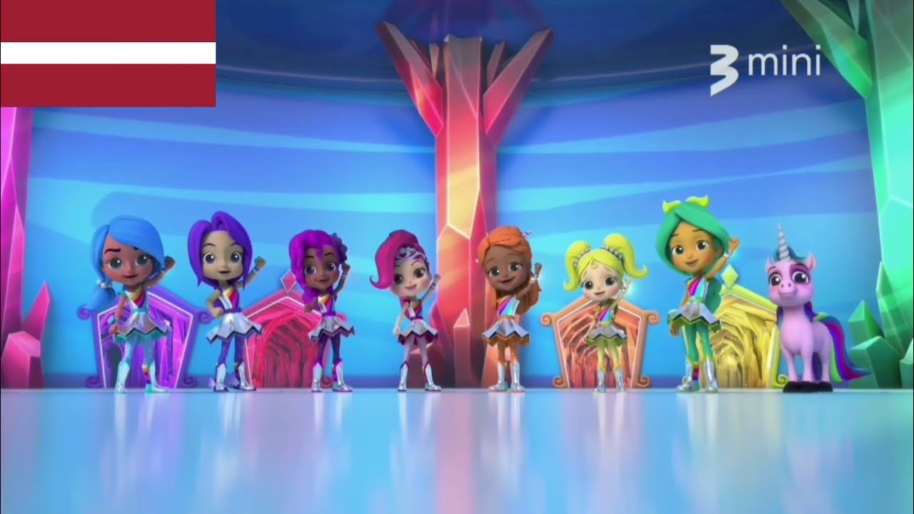 Rainbow Rangers: Las heroínas del arcoíris Transformation Latvian ...