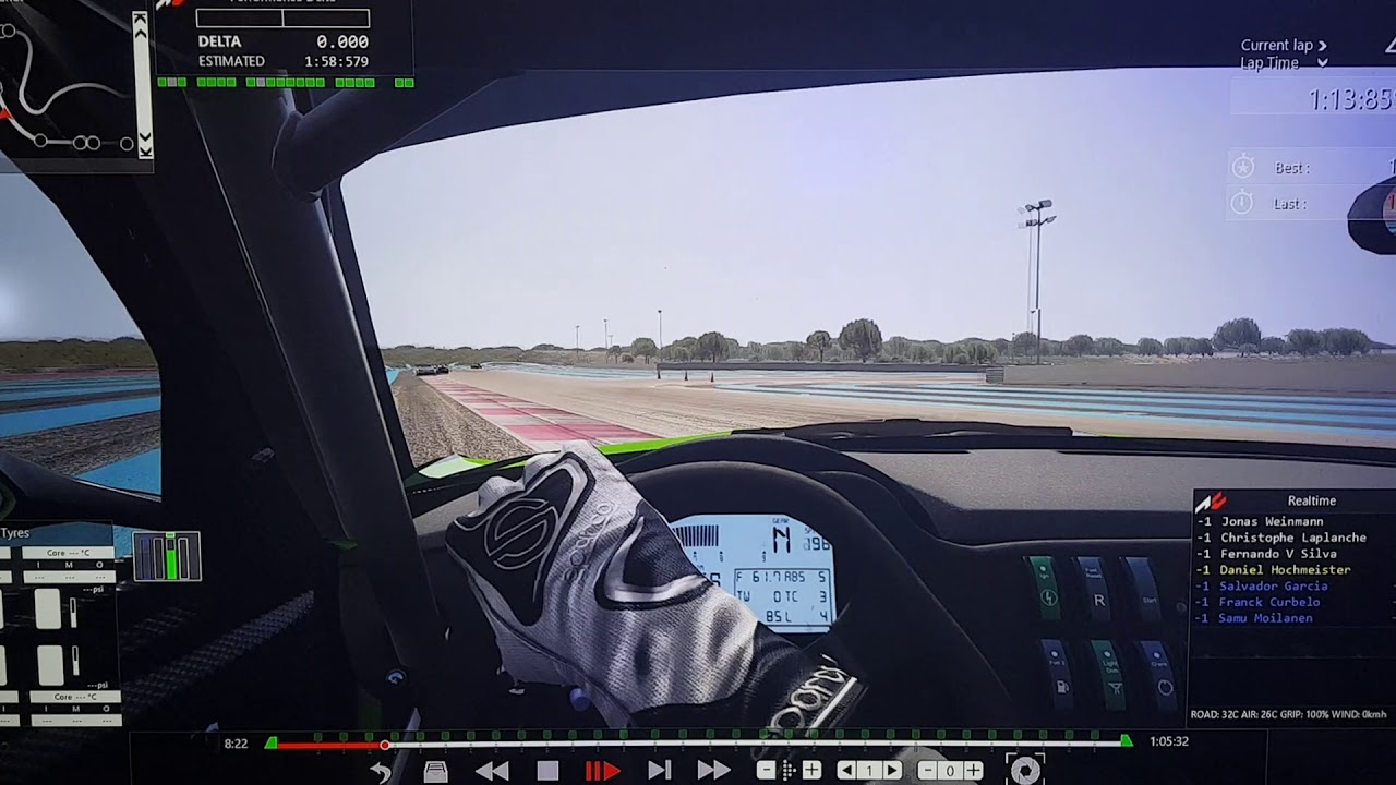 BMW Z4 GT3 - Circuit Paul Ricard "i love kerbs/200 kph oversteer" - YouTube