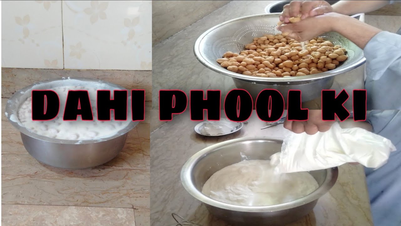 dahi phulki recipe food fusion - YouTube