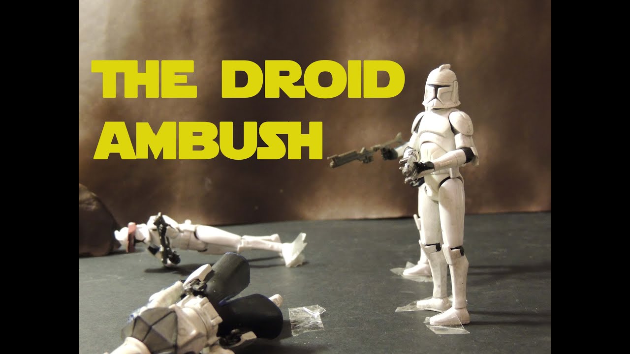 Star Wars Stop-Motion | The Droid Ambush - YouTube