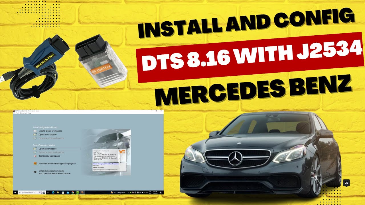 Install DTS Monaco 8 16 and configure with Device J2534 Openport 2.0 ...