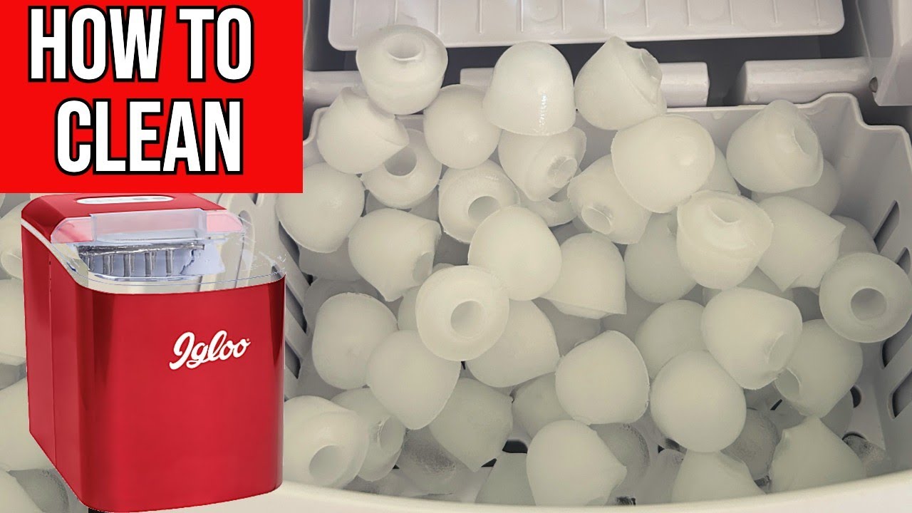 HOW TO CLEAN IGLOO ICE MACHINE! #cleaningmotivation - YouTube