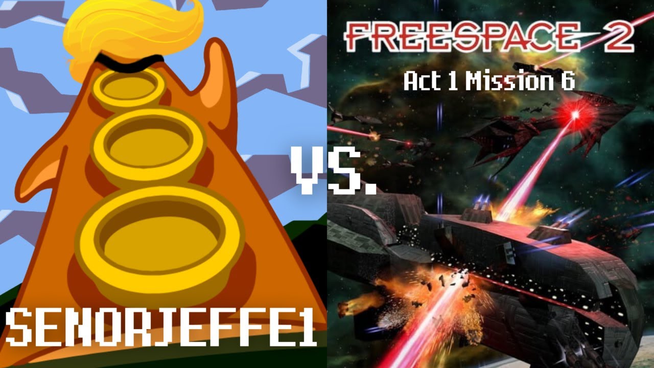 Freespace 2 Open Act 1 Mission 6 - The Great Hunt | No Commentary - YouTube