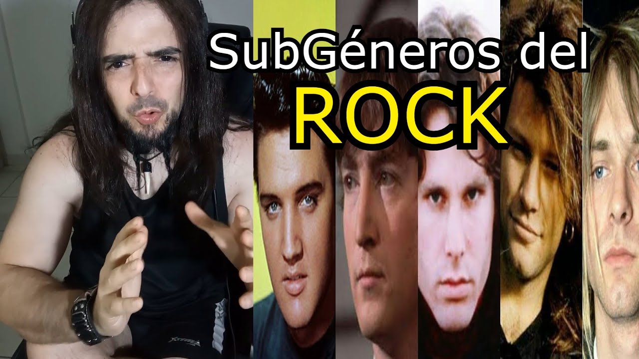 Cuáles son los Subgéneros del ROCK? - YouTube