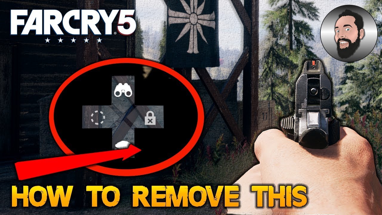 How To Remove Pop-Up Menu Next To Gun | Far Cry 5 - YouTube